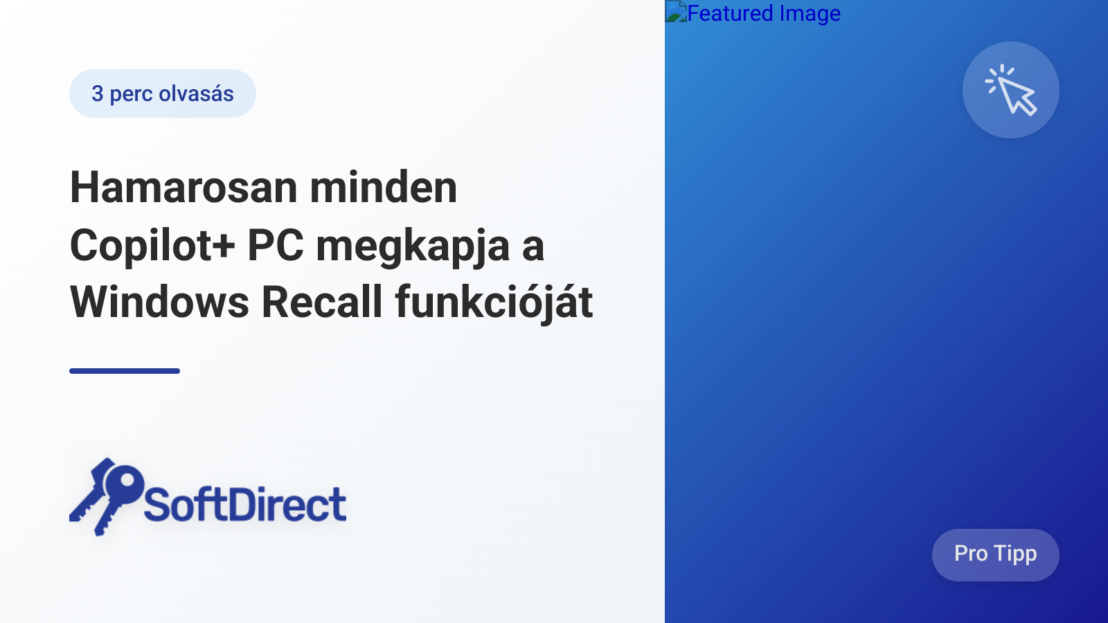 Hamarosan minden Copilot+ PC megkapja a Windows Recall funkcióját ...